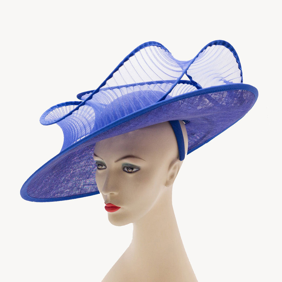 Large Hat on a Band - Stunning in Sinamay with Crin Twists – Ella ...